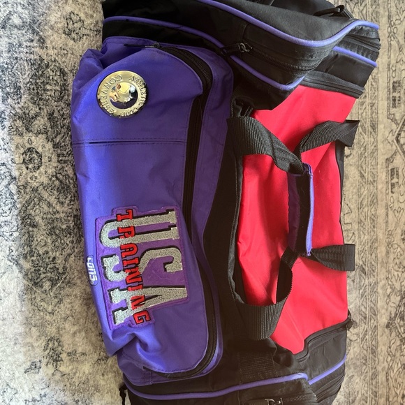 Bags | Converse Athletic Club Usa Training Chenille Patch Large Gym ...